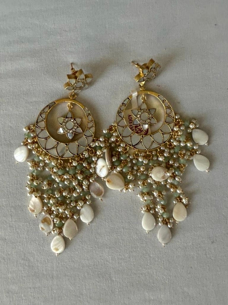 Milky Sitara Earrings – Dhora India