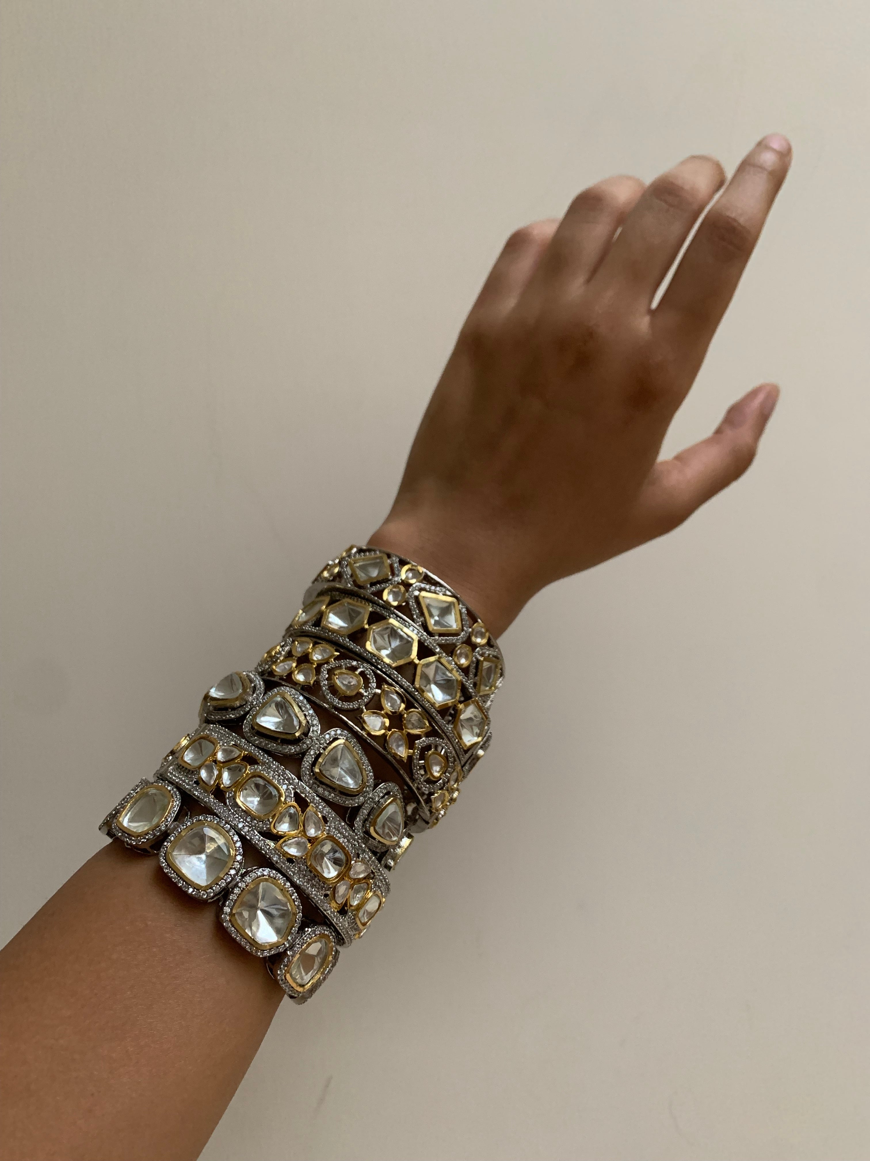 Lessons of Grinada Bangle Bracelet – Dhora India