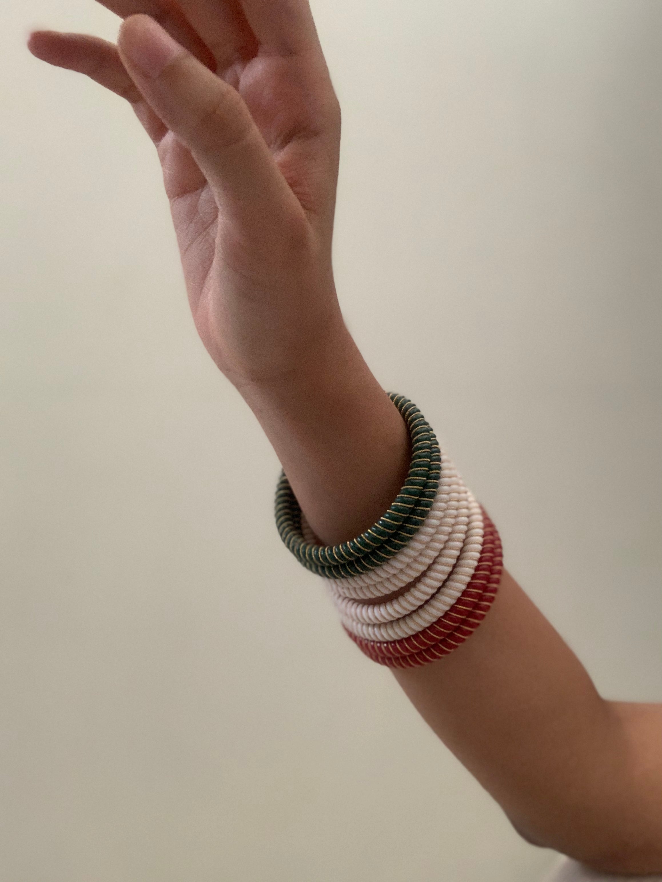 Stripes Bangle Bracelet – Dhora India