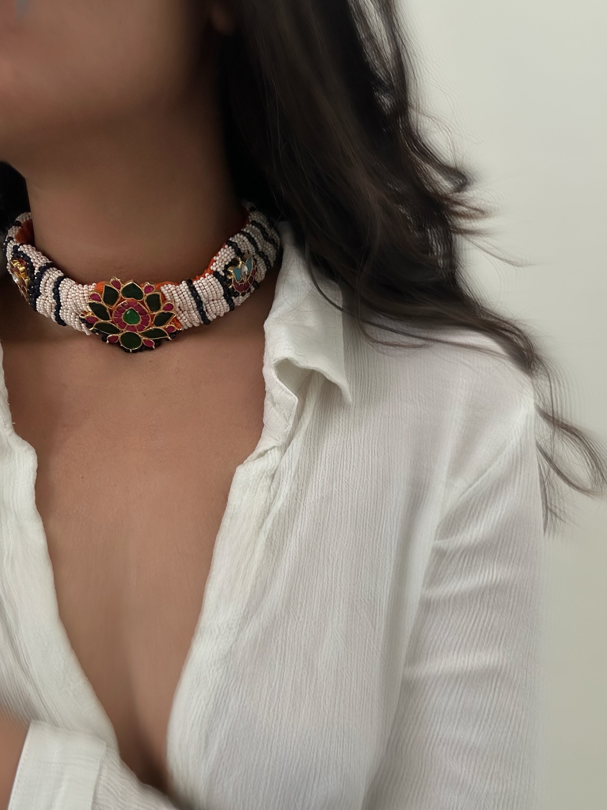 Sumi Lotus Necklace – Dhora India