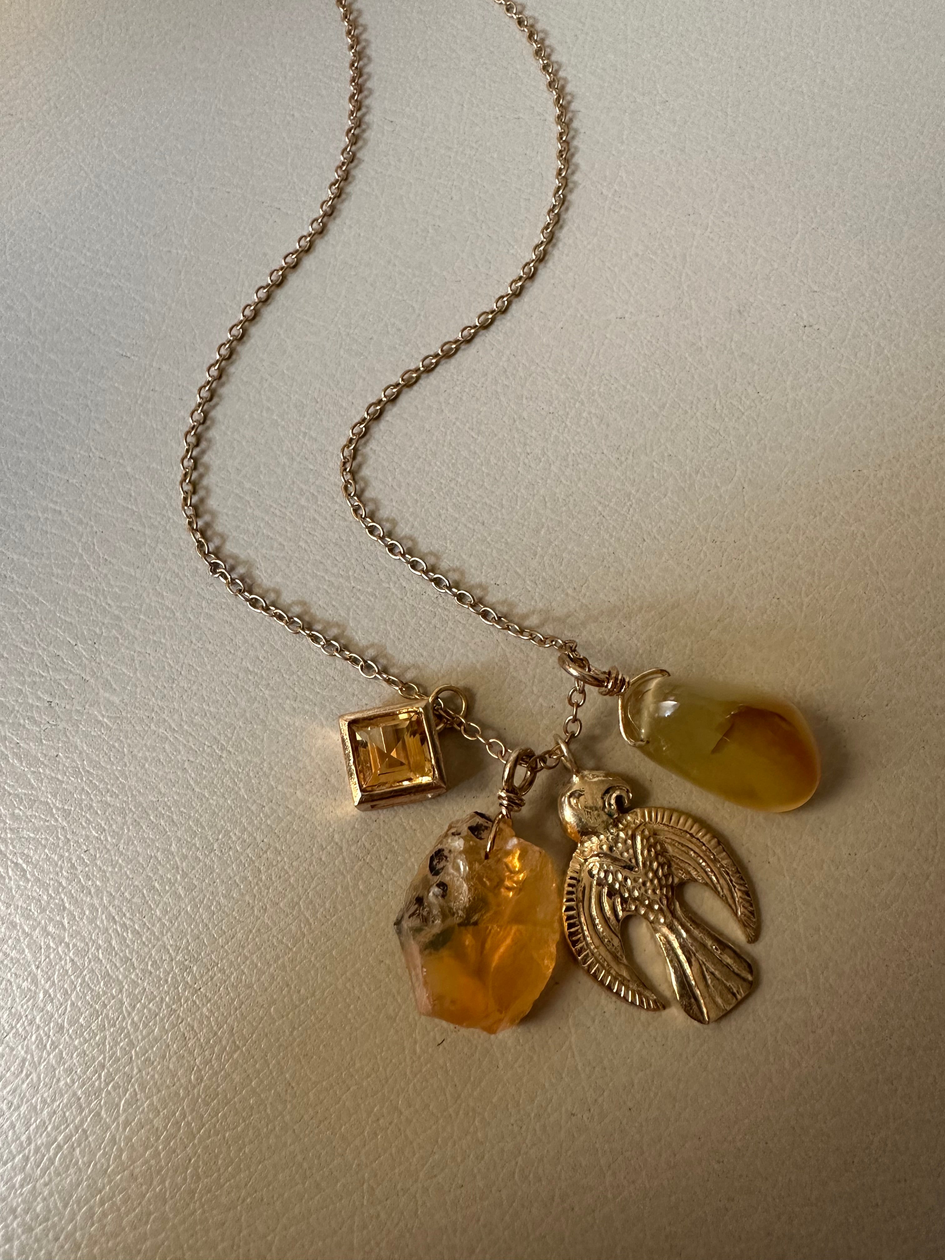 Fire Charm Necklace – Dhora India