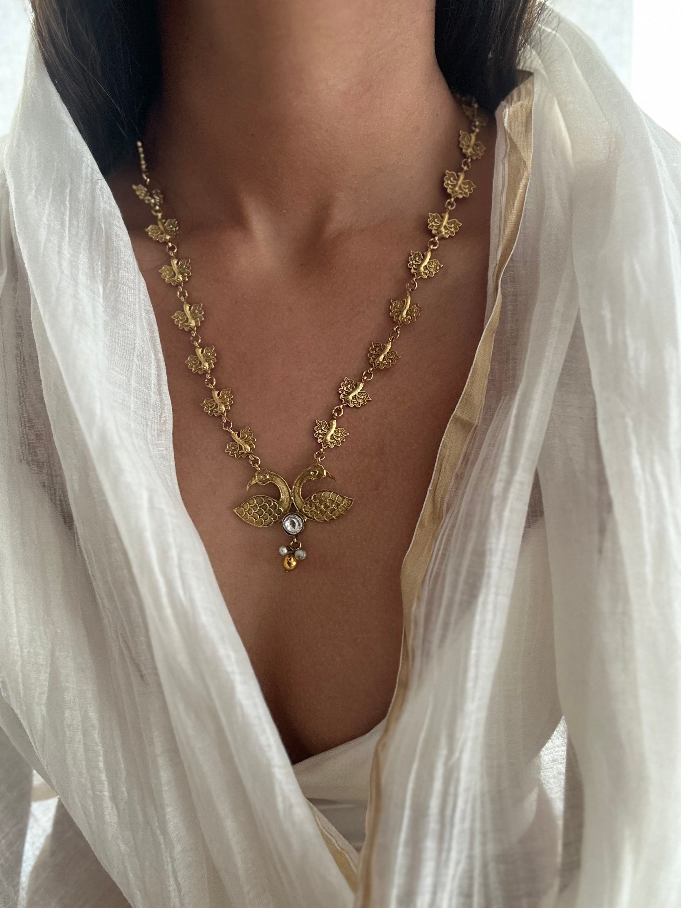 Swan Necklace – Dhora India