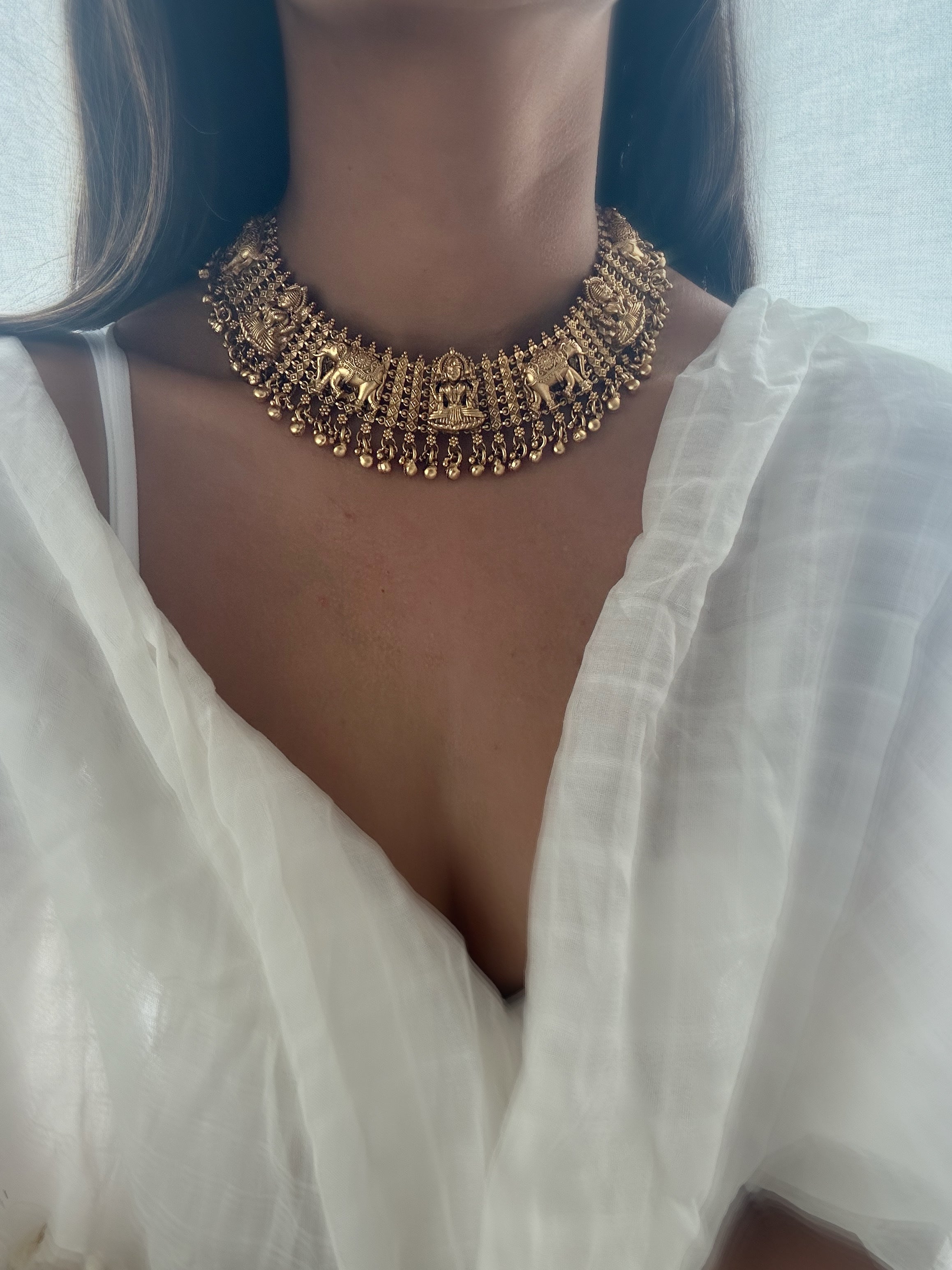 Bara Elephant Necklace – Dhora India