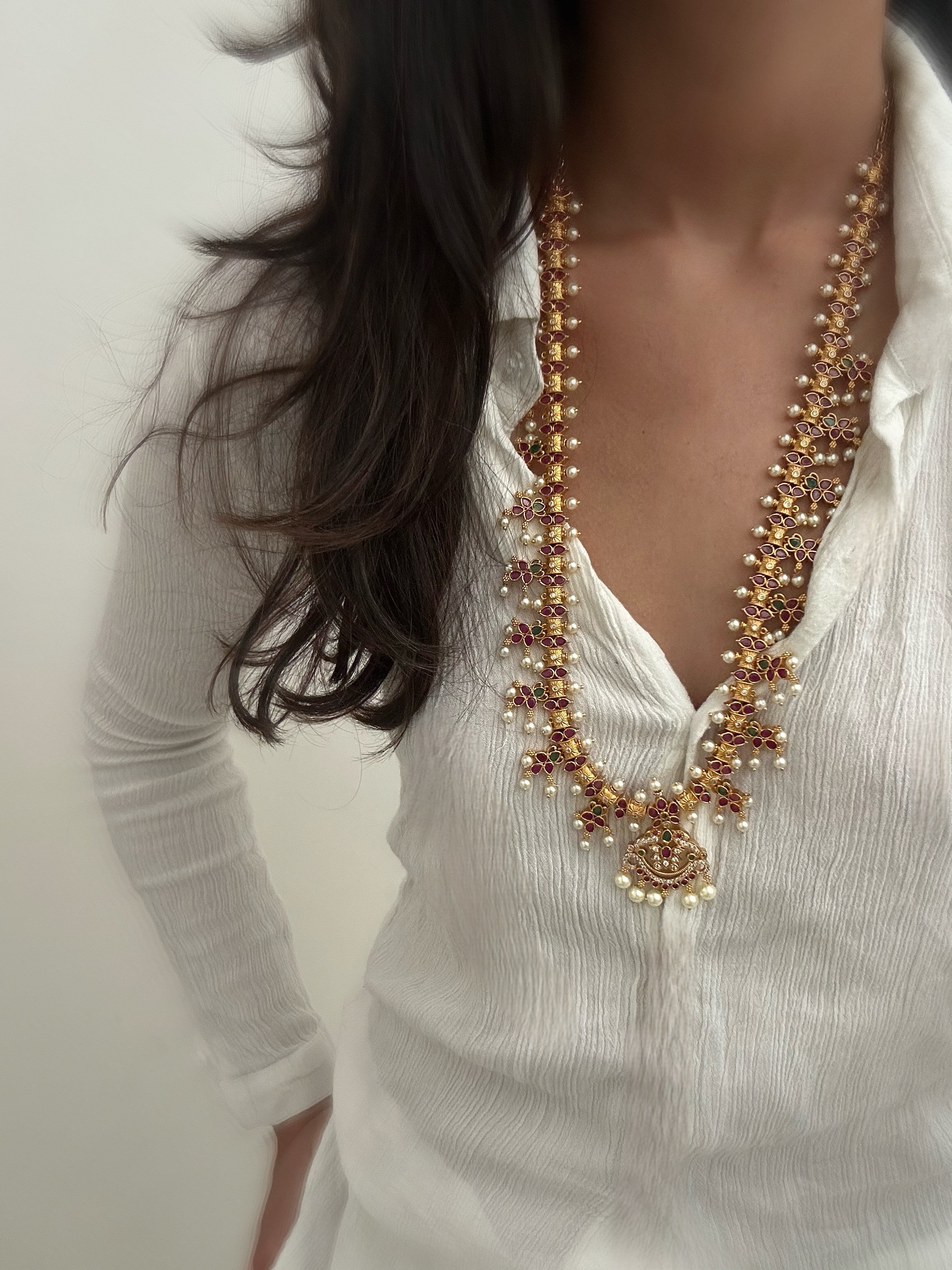 Sumaira Temple Necklace – Dhora India