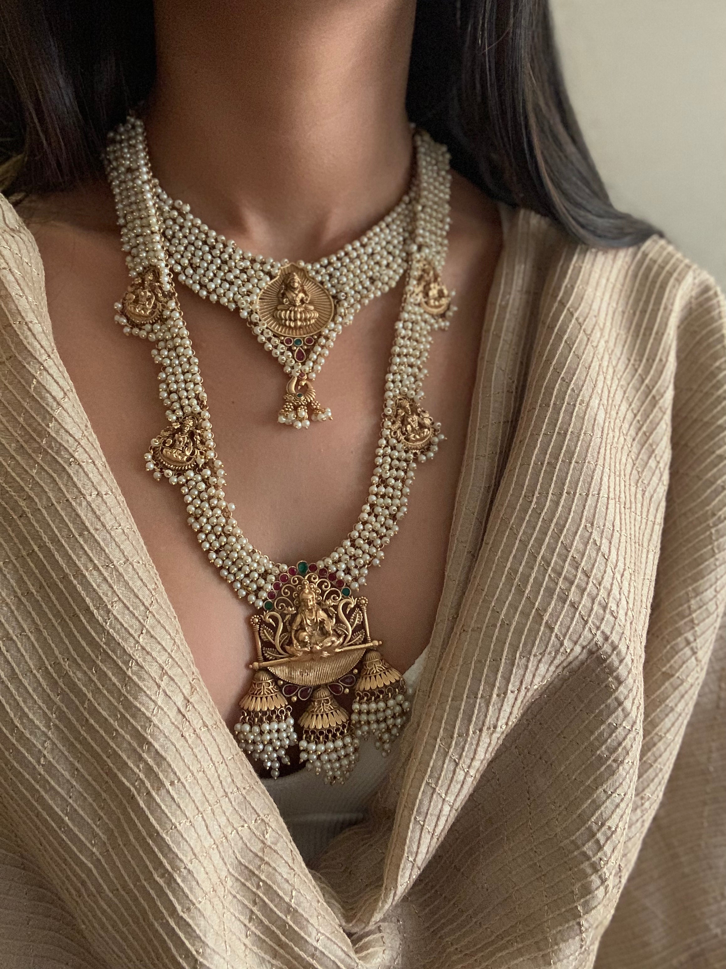 Neeta Pearl Necklace – Dhora India