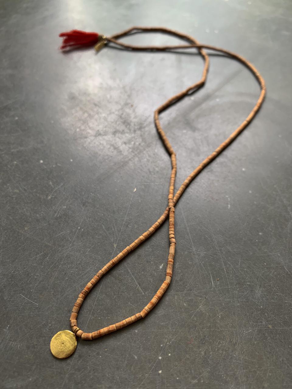 Tulsi Seed Necklace – Dhora India