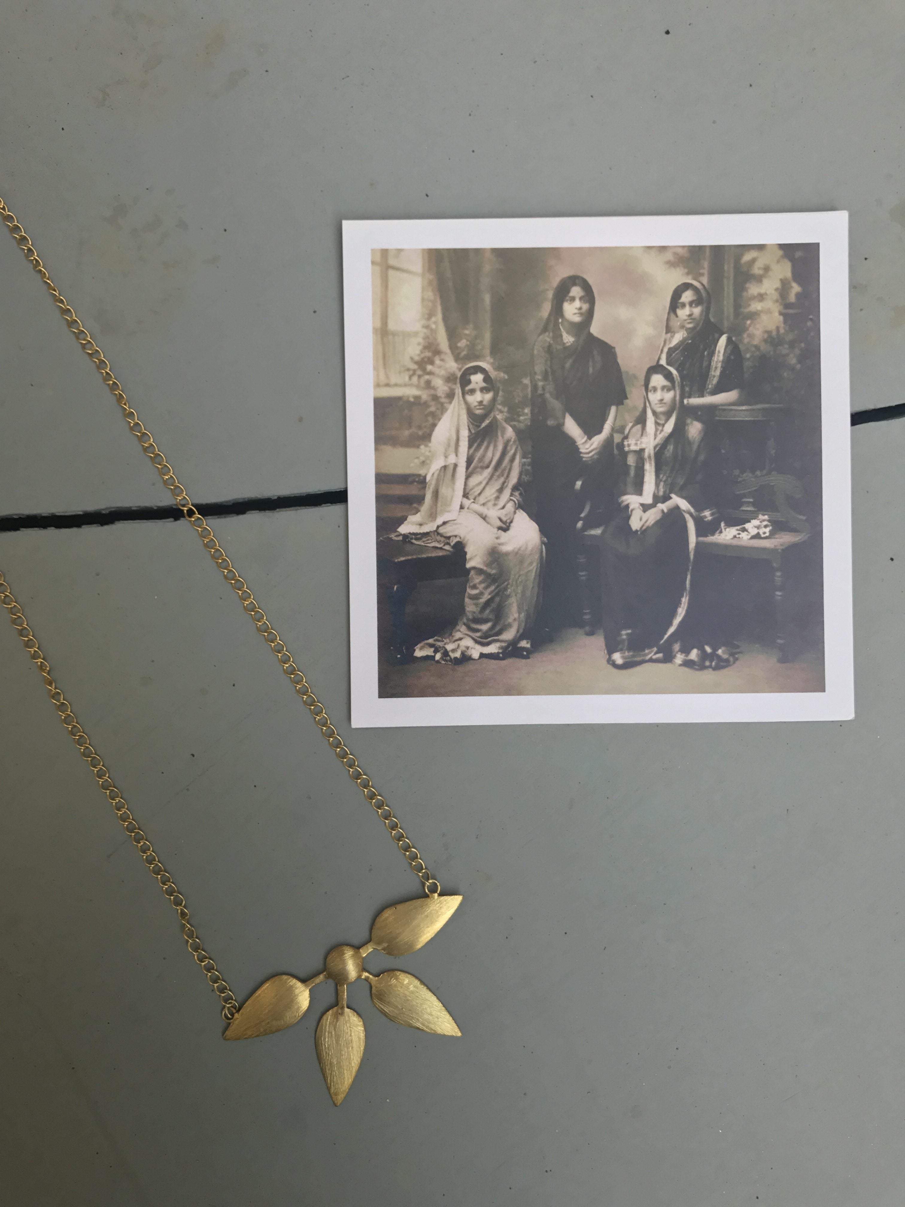 Lotus Necklace – Dhora India