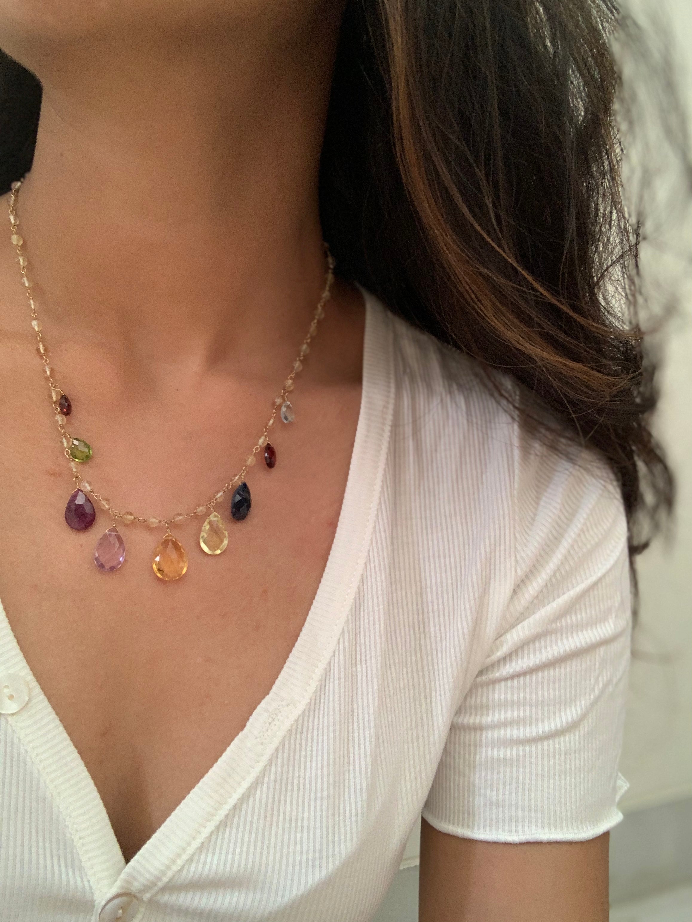 color season necklace – Dhora India