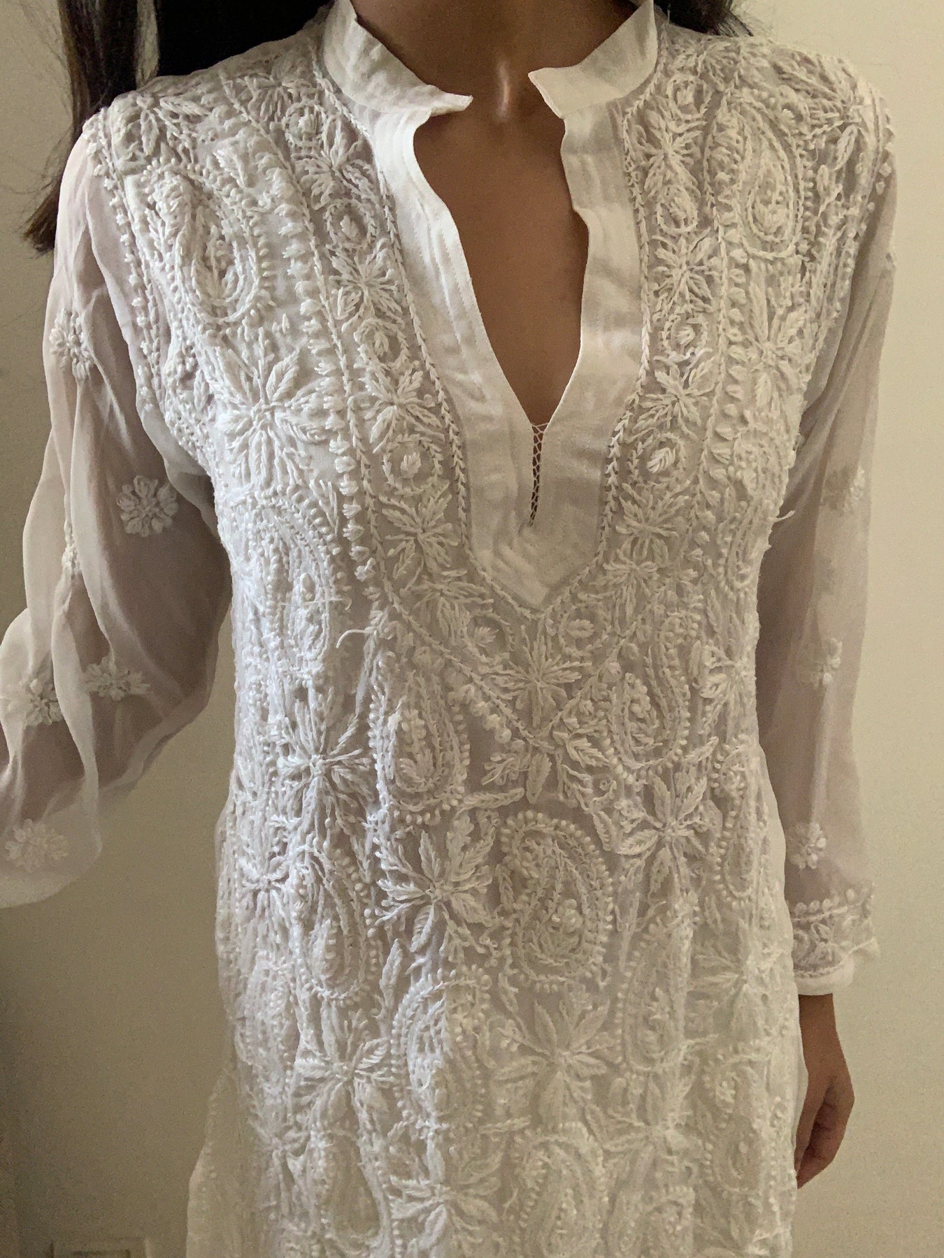 Khurshi Embroidery Kurta – Dhora India