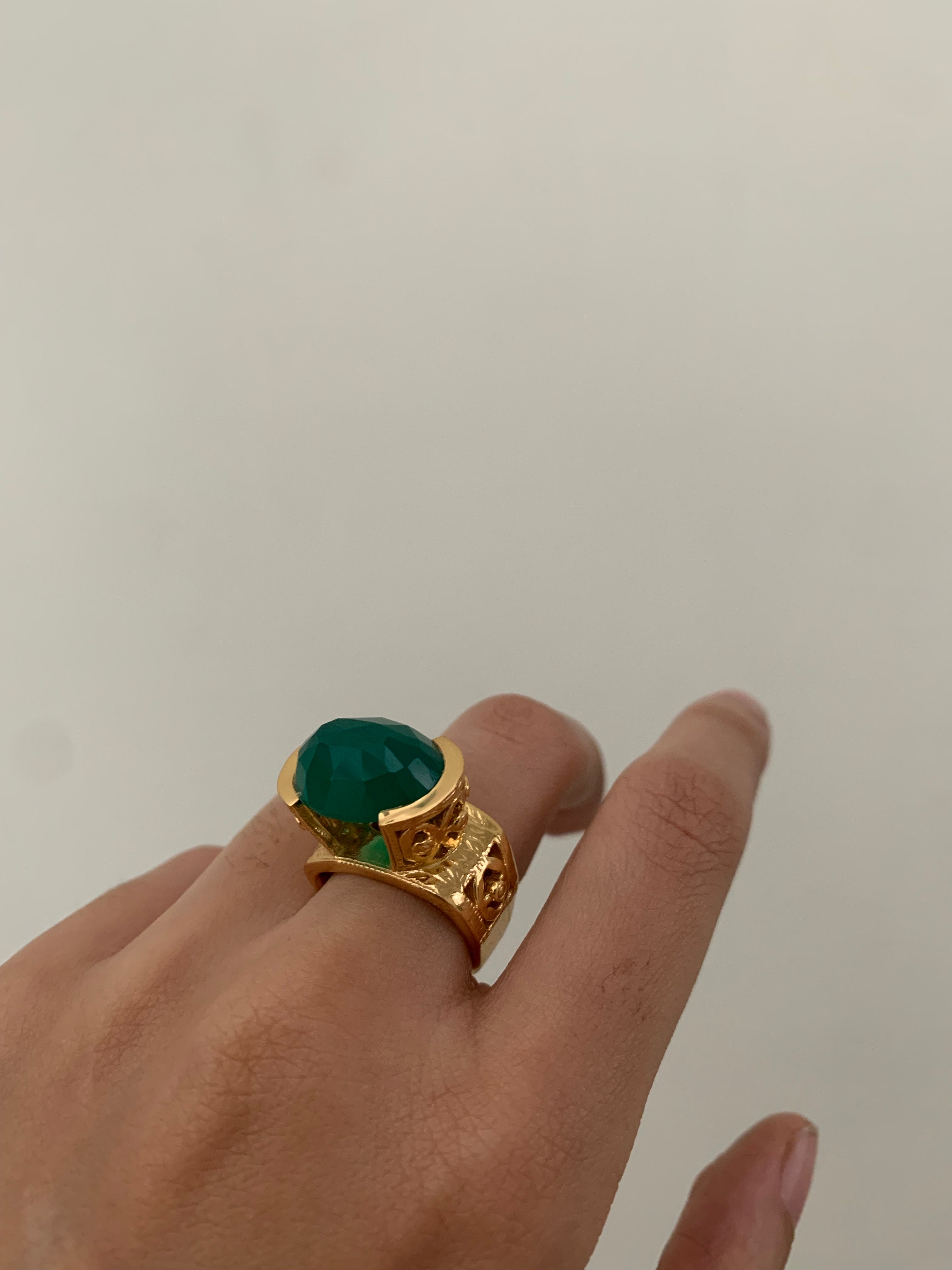 Green Sultan Ring – Dhora India